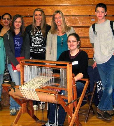 Artists show students their craft