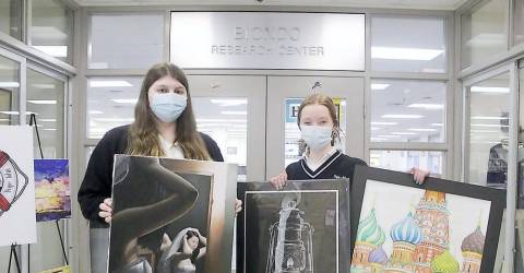 Painting of Pope John artist Devin Sellinger is selected for touring ...