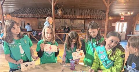 First-responders offer safety tips to Girl Scouts
