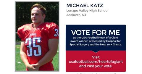 Michael Katz needs your vote