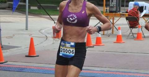 DeLea, 53 years young, still running