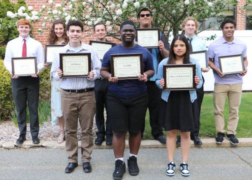 Students receive Caring Awards