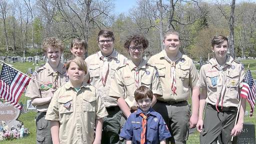 Scout Troop 85 Replaces Flags for Veterans Laid to Rest