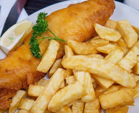 Tastefully British Fish And Chips