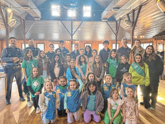 First-responders offer safety tips to Girl Scouts