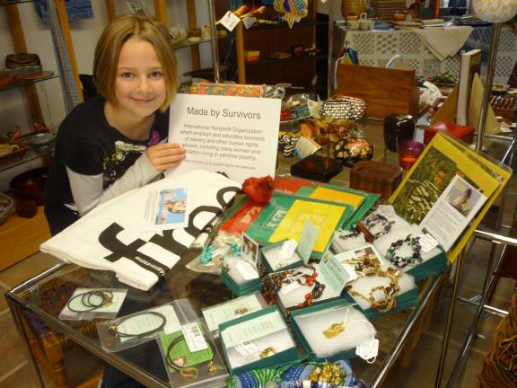 Shop carries items made by survivors of human trafficking