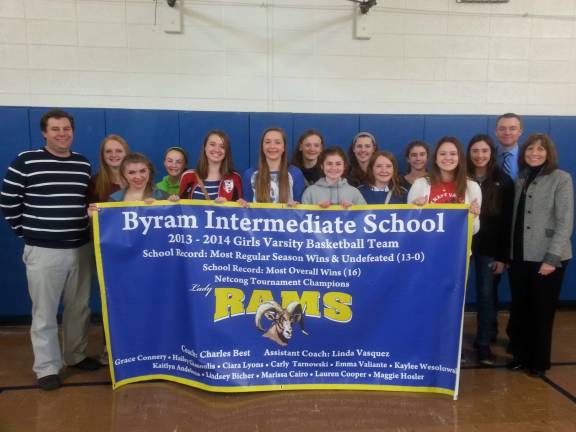 Byram girls basketball set school records