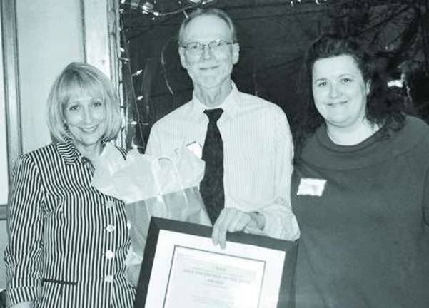 Local volunteer recognized for work with intervention services