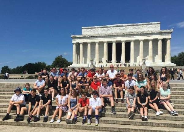 Byram 8th graders visit Washington D.C.