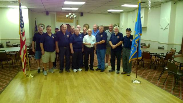 American flag for veterans cemetery