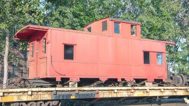 Three historic Erie Railroad cabooses acquired by railroad preservationists