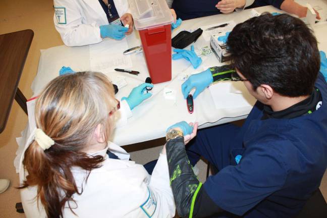 College offering medical assistant program