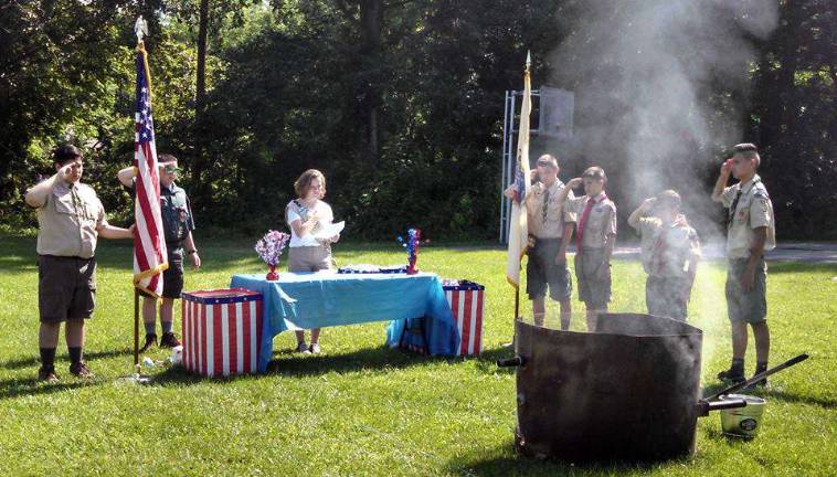 Andover scout reitres American Flags