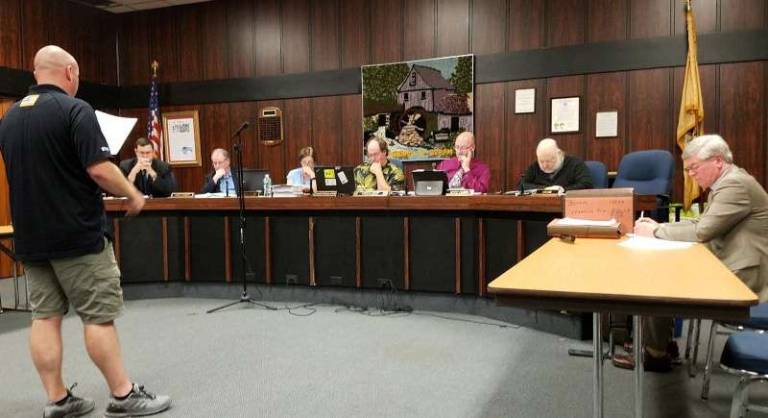 Byram discusses Fire Dept. budget